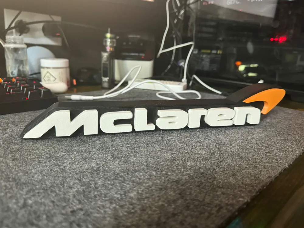 McLaren F1 light box by Nagy Erwyn - MakerWorld