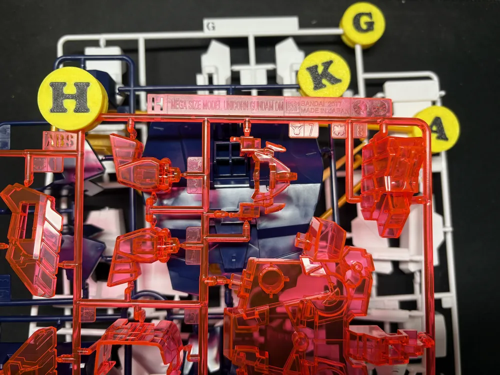 Reusable Sprue Labels v1 - Free 3D Print Model - MakerWorld