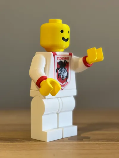 NRL Brickman - St George Illawarra Dragons - Free 3D Print Model ...