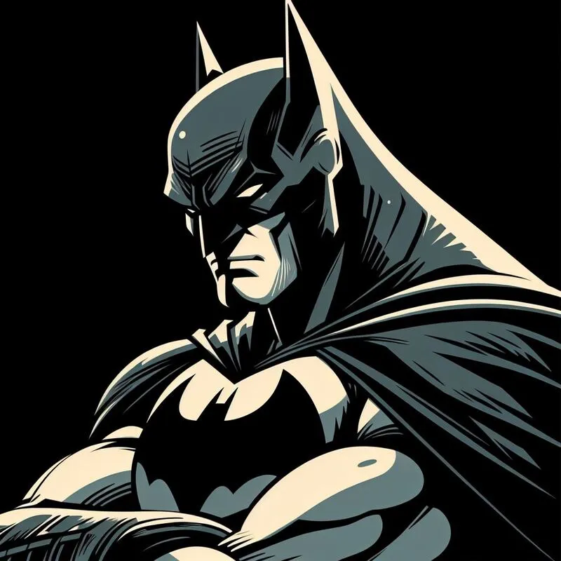 Batman HueForge by miziomon - MakerWorld