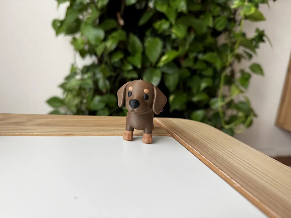 Wiener dog puppy - Free 3D Print Model - MakerWorld