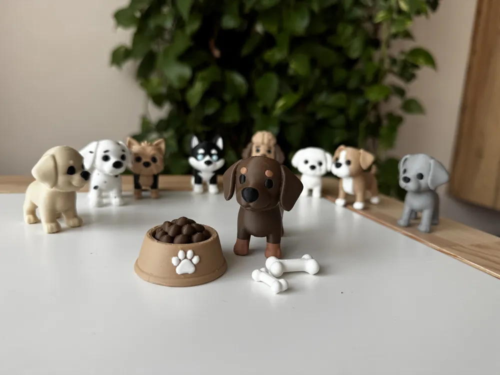 Wiener dog puppy - Free 3D Print Model - MakerWorld