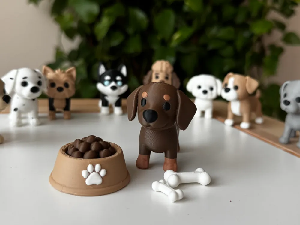 Wiener dog puppy - Free 3D Print Model - MakerWorld