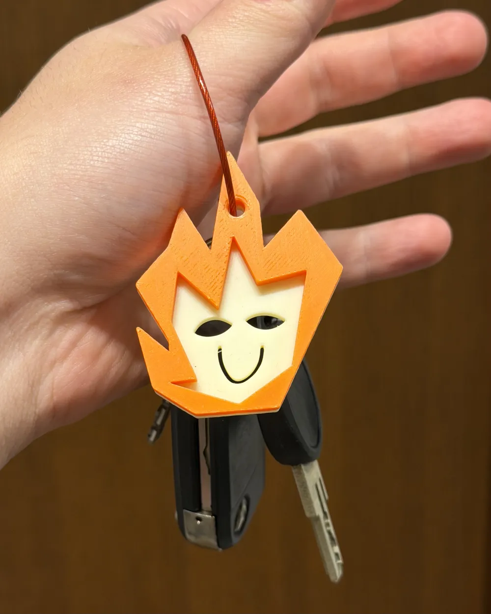 Vatra Rentals Logo Keychain - Free 3D Print Model - MakerWorld