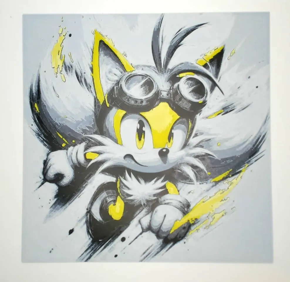 Tails Hueforge by LoFi Layers MakerWorld: Download Free 3D Models