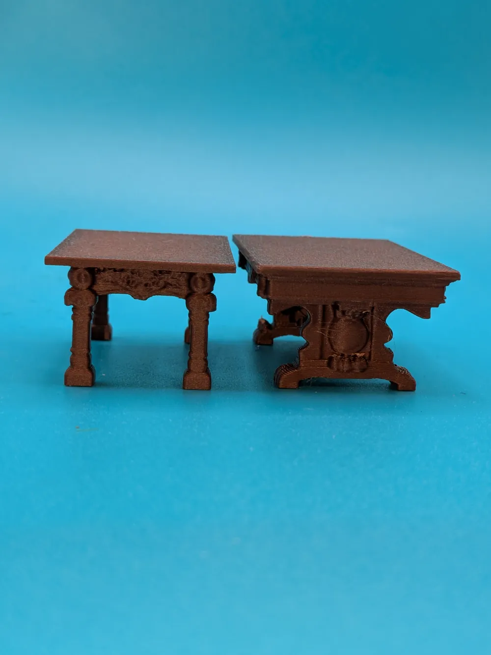 antique miniature tables by StoneRock MakerWorld: Download Free 3D Models