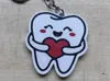Cute Tooth Keychain - Free 3D Print Model - MakerWorld