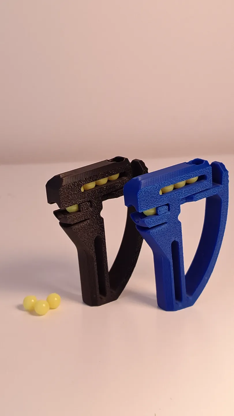 BB Gun Print-in-Place - only 7.5gr by @build2play MakerWorld: Download ...