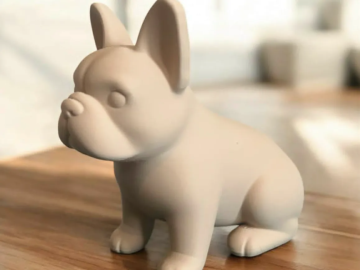 Frenchie minimalistic - Free 3D Print Model - MakerWorld