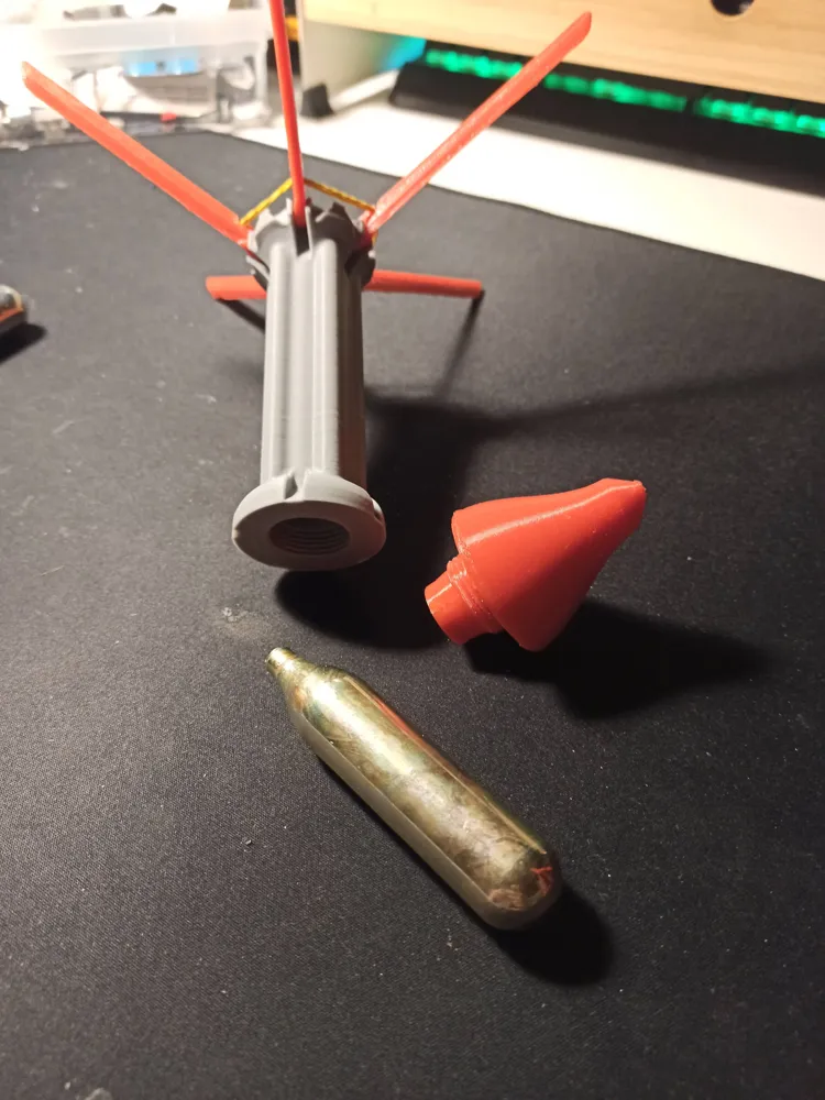 Co2 rockets Remixed by YeetYeet MakerWorld: Download Free 3D Models