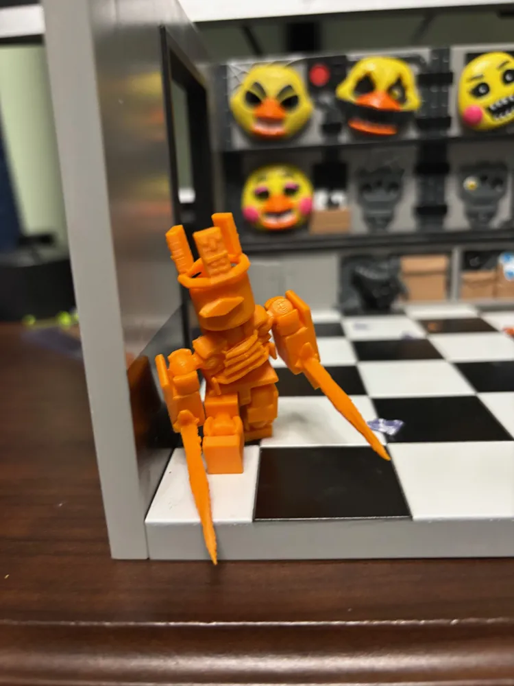 Articulated 1x1x1x1 figure (REWORK) - Free 3D Print Model - MakerWorld