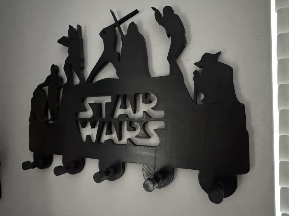 Star Wars Key Holder by precisionprintpro MakerWorld: Download Free 3D ...