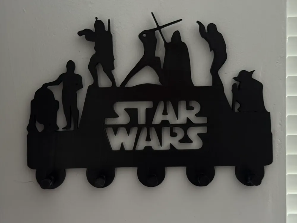Star Wars Key Holder by precisionprintpro MakerWorld: Download Free 3D ...
