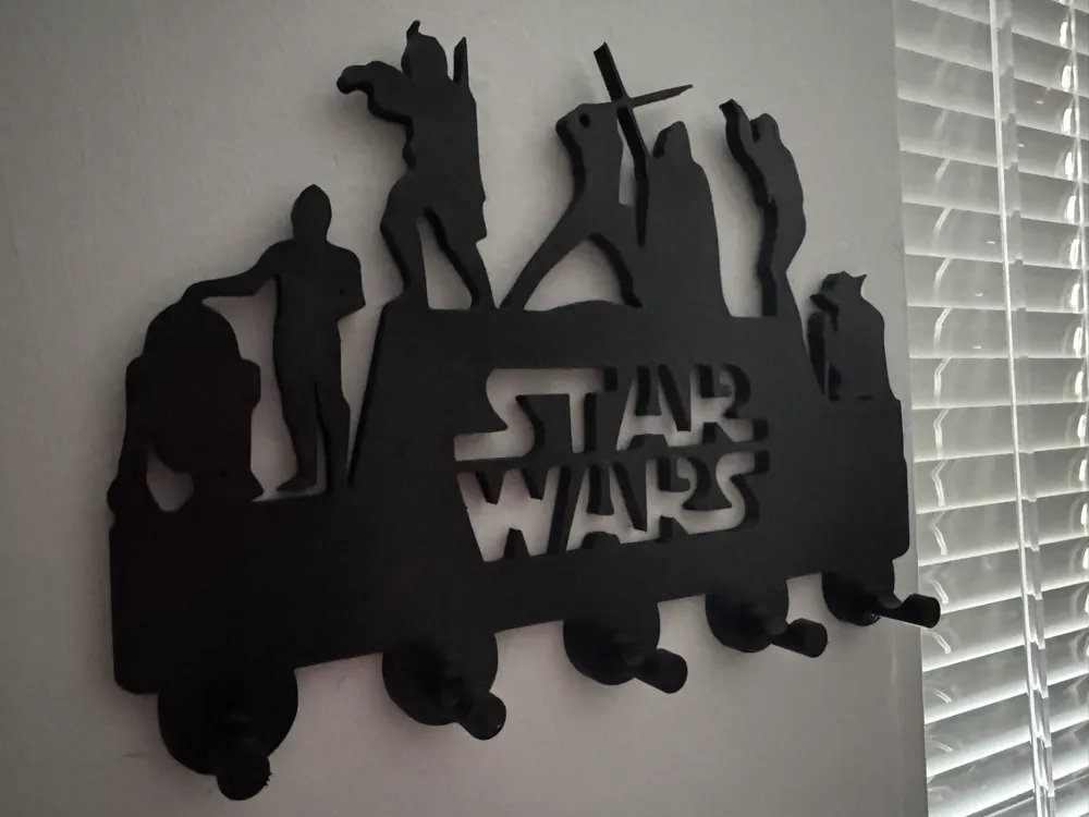 Star Wars Key Holder by precisionprintpro MakerWorld: Download Free 3D ...