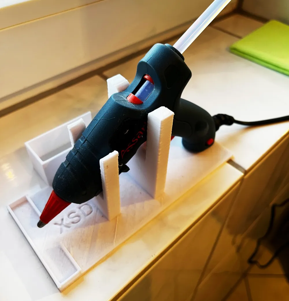 hot glue gun stand by XSDiVer - MakerWorld