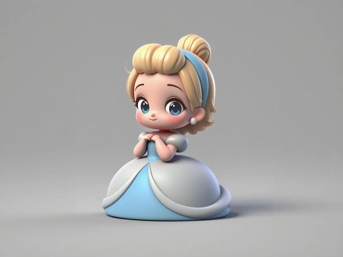 Cinderella - Cinderella - Q-version Disney Princess Merchandise Figure ...