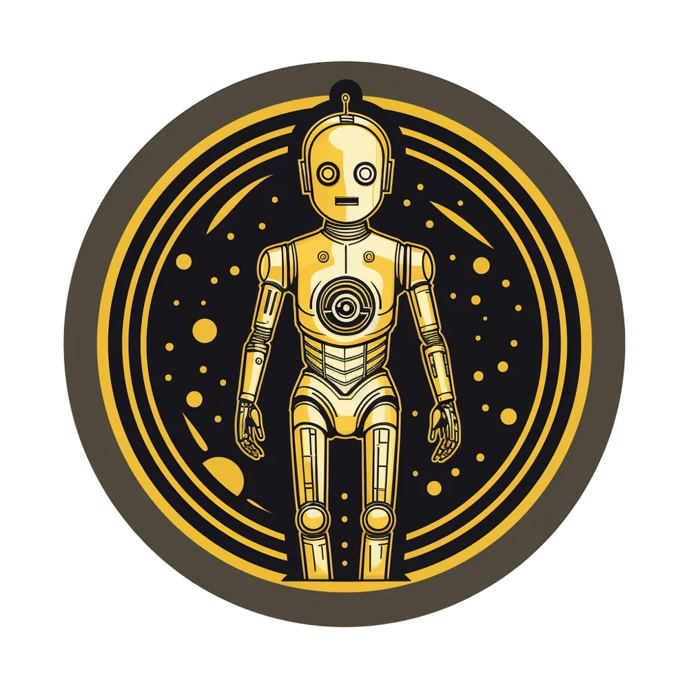 Star Wars (Inspired) "Goldenrod god" HueForge C-3PO by Chris Pirillo ...