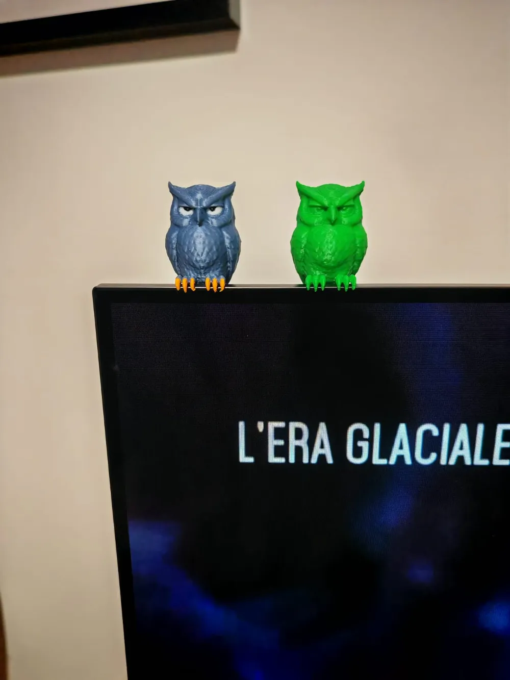Mini Owl for Monitor/TV - Free 3D Print Model - MakerWorld