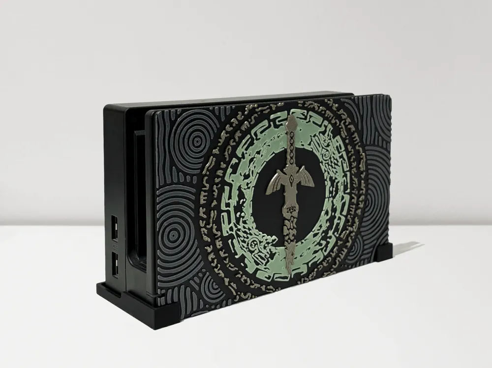Nintendo Switch Zelda Cover - Free 3D Print Model - MakerWorld
