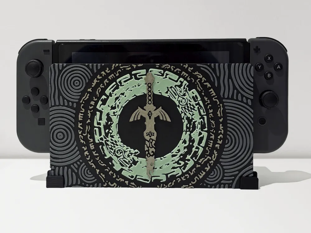 Nintendo Switch Zelda Cover - Free 3D Print Model - MakerWorld