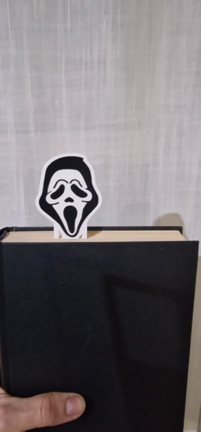 Scream bookmark Scream Bookmark by darvil66 MakerWorld: Download Free ...
