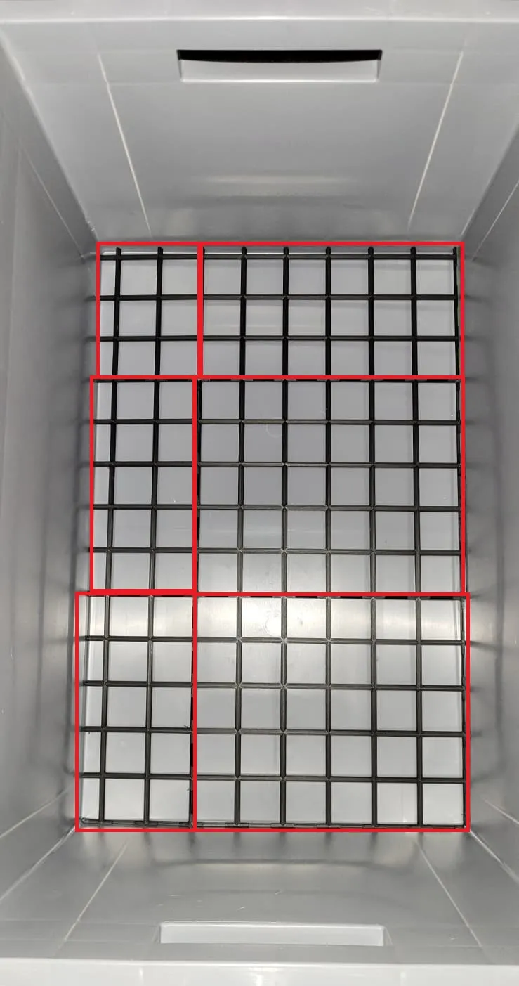 Gridfinity Base Plate for Eurobox 600×400 Metro by Kreuzschanze ...