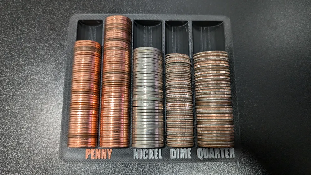 Xtra Penny Coin Holder (AMS Text or Emboss urself) Remixed by ...