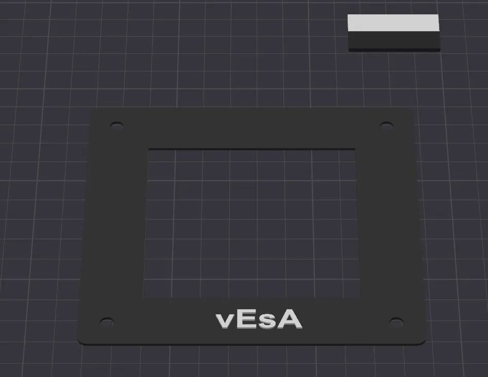 Vesa Wall Template by str8xtc - MakerWorld