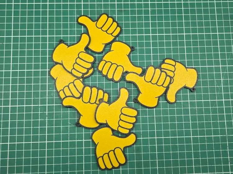 Thumb up Emoji Keychain - Free 3D Print Model - MakerWorld