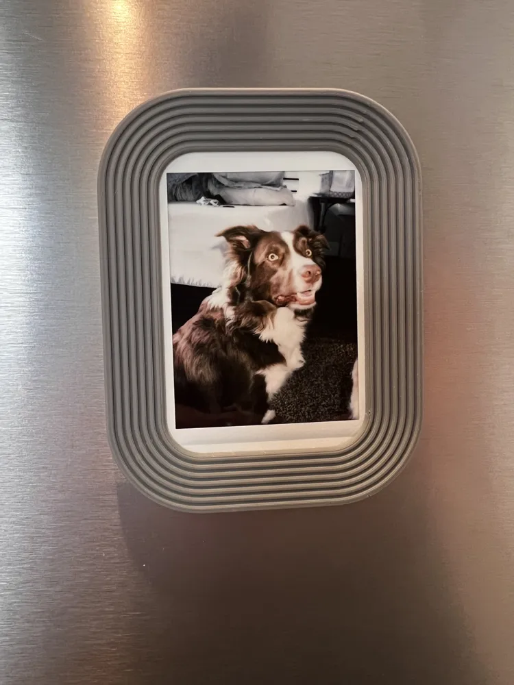 Textured Instax Mini Frame Magnet for Fridge - Free 3D Print Model ...