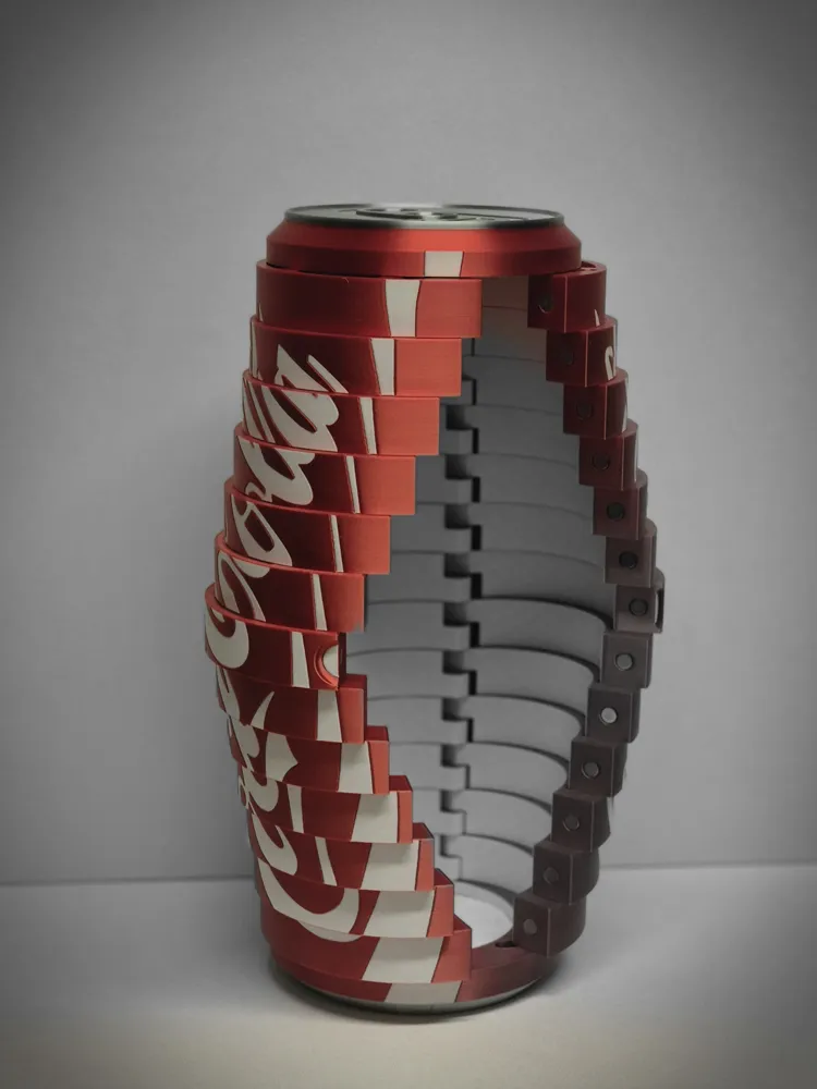 Coca Cola Display box - Free 3D Print Model - MakerWorld