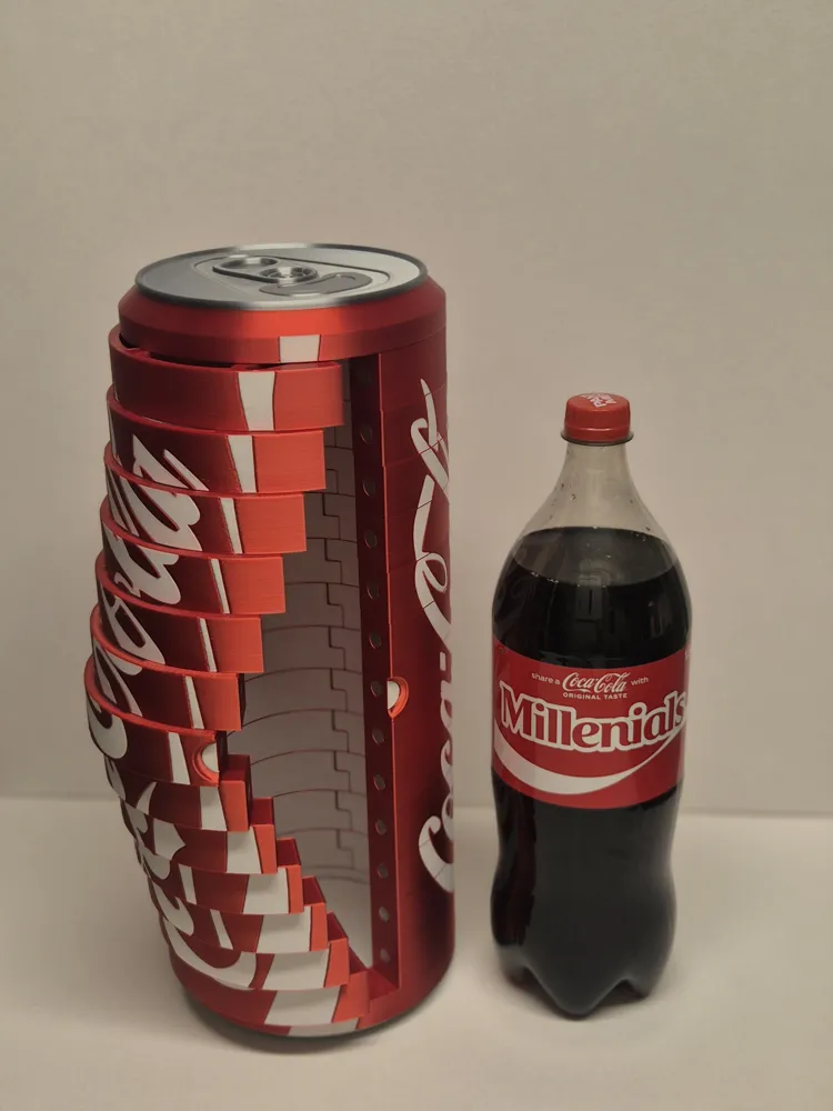 Coca Cola Display box - Free 3D Print Model - MakerWorld