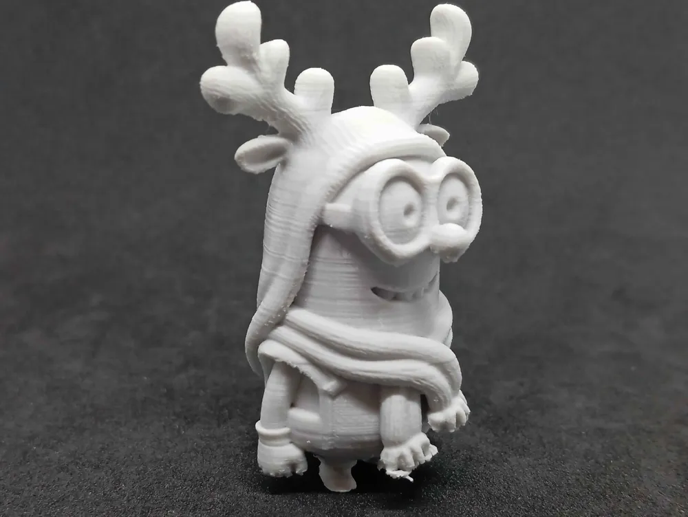 Minion Santa Reindeer Winter Christmas Figurine - Free 3D Print Model ...