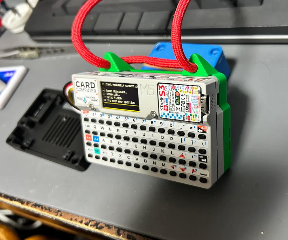 M5 LLM Module Stacking Case for M5 Cardputer by pokibon - MakerWorld