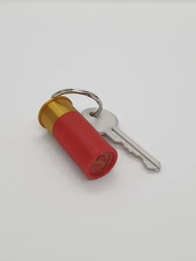 Shotgun Shell Keychain Stash Container by Jaatinen3DMakerWorld ...
