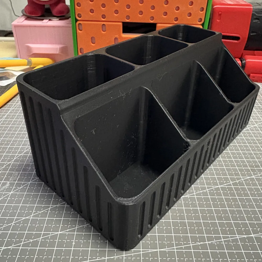 Modular Divided Desk Organizer for Pens, Markers, and Small Items ...