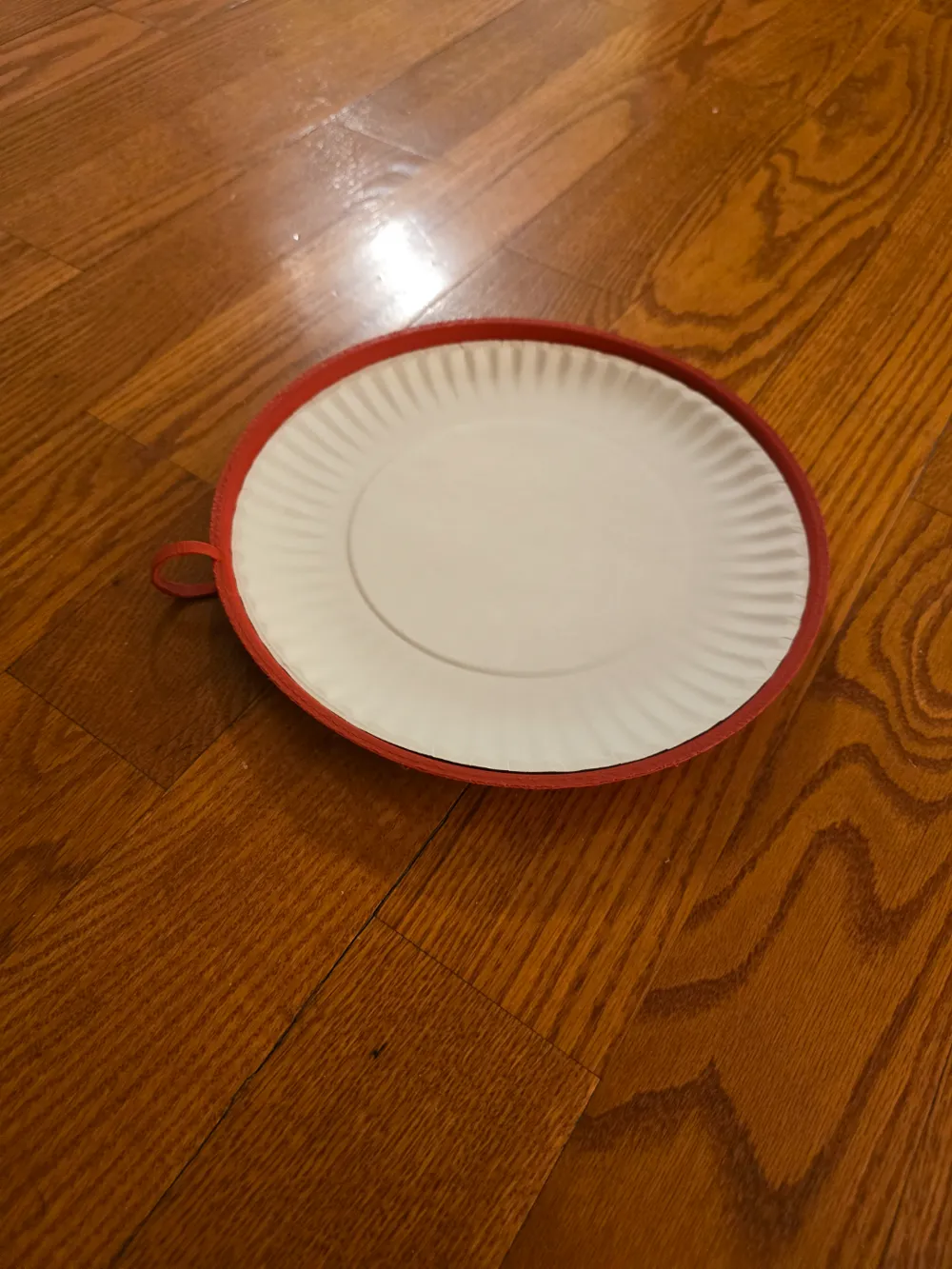 Paper Plate Support with Thumb Ring - 9"/22.8 cm by andrewmalaty8 ...