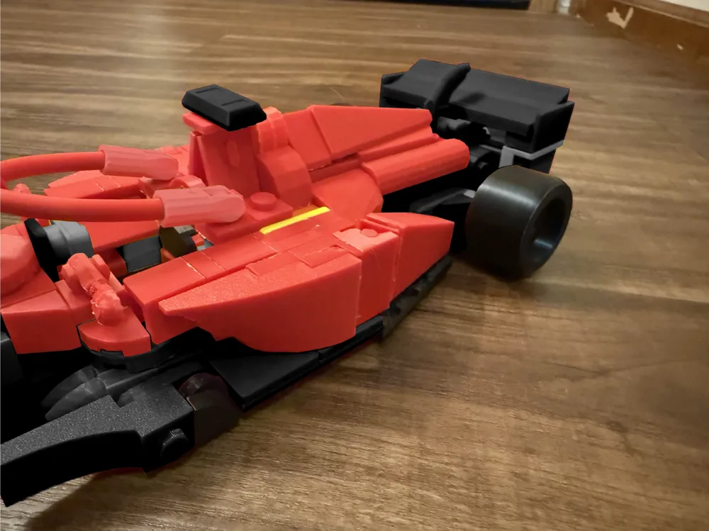 2025 Ferrari F1 Brick Model – 1x & 2x Scale - Free 3D Print Model ...