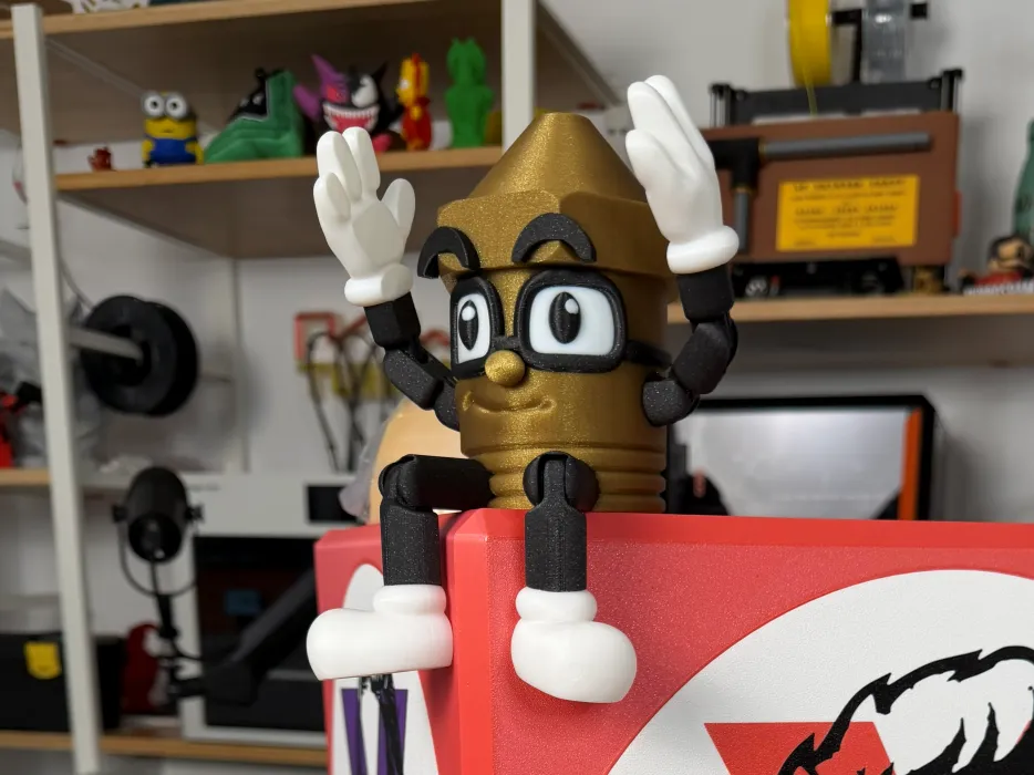 Nozzberto Controlin Podcast Edition Control3D - Free 3D Print Model ...