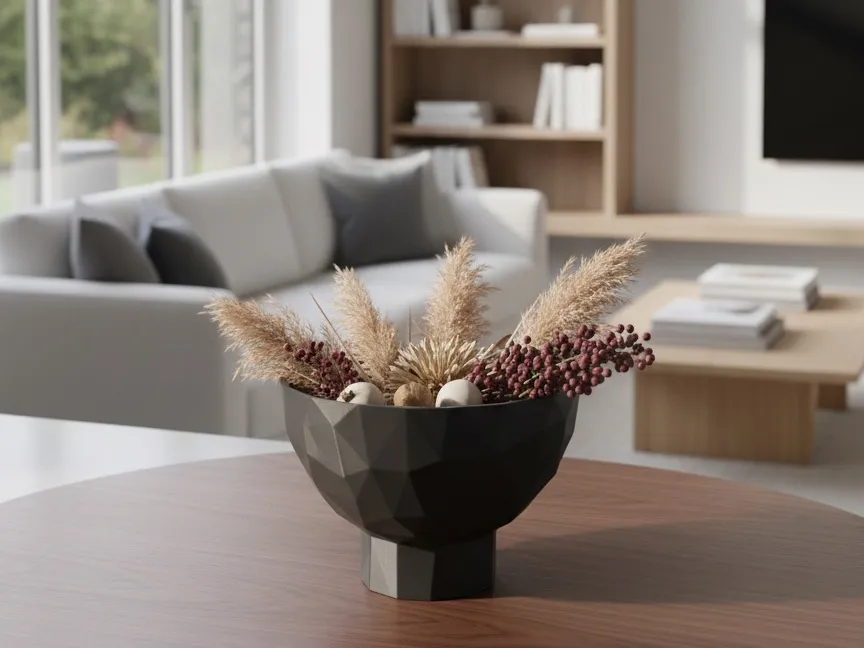 Decorative Bowl – Modern Poly Design by Bralento MakerWorld: Download ...