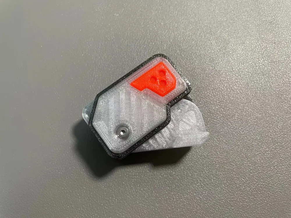 EDC Flipping Card Magnetic Mechanical Dual Structure Push Card by ...