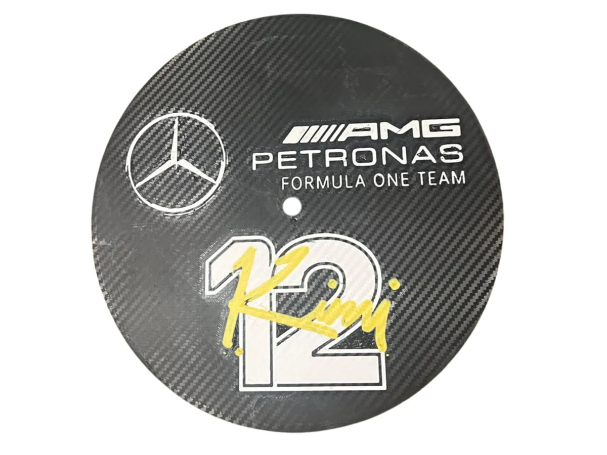 Mercedes AMG F1 Kimi Antonelli Clock - Carbon - Free 3D Print Model ...