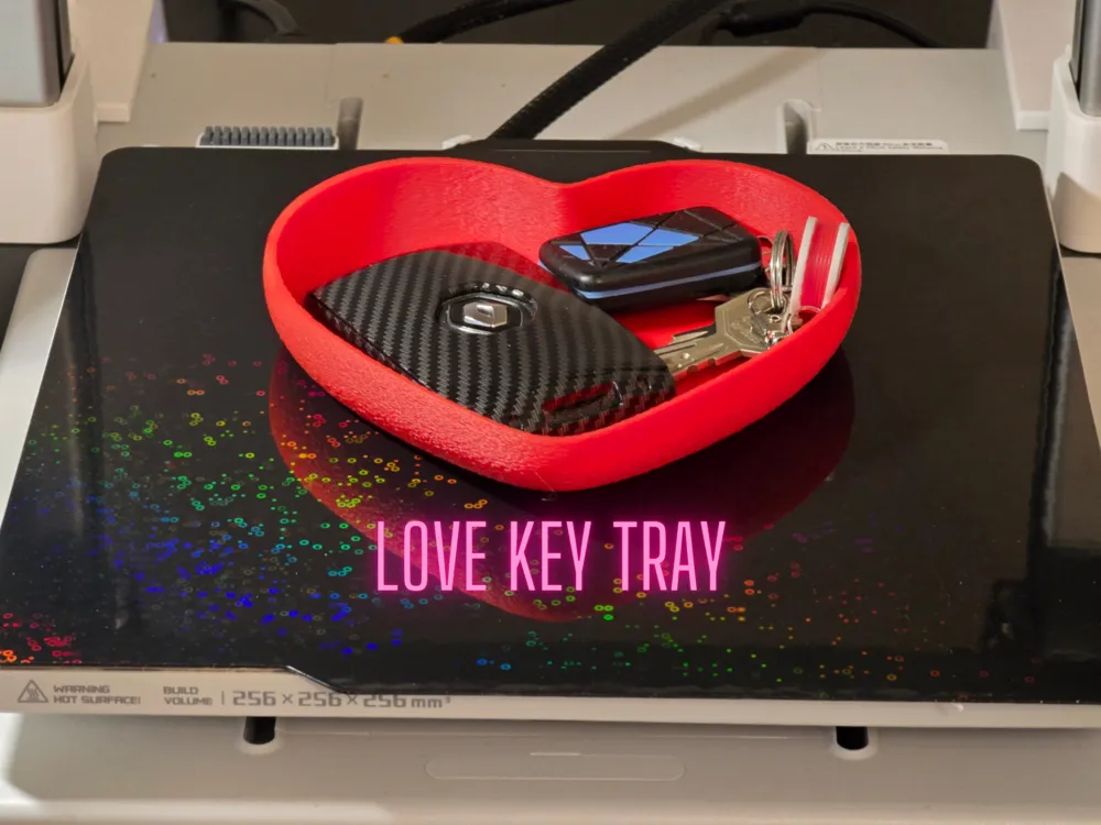 Love Key Tray - Keys of Love by Arilopesc7 MakerWorld: Download Free 3D ...