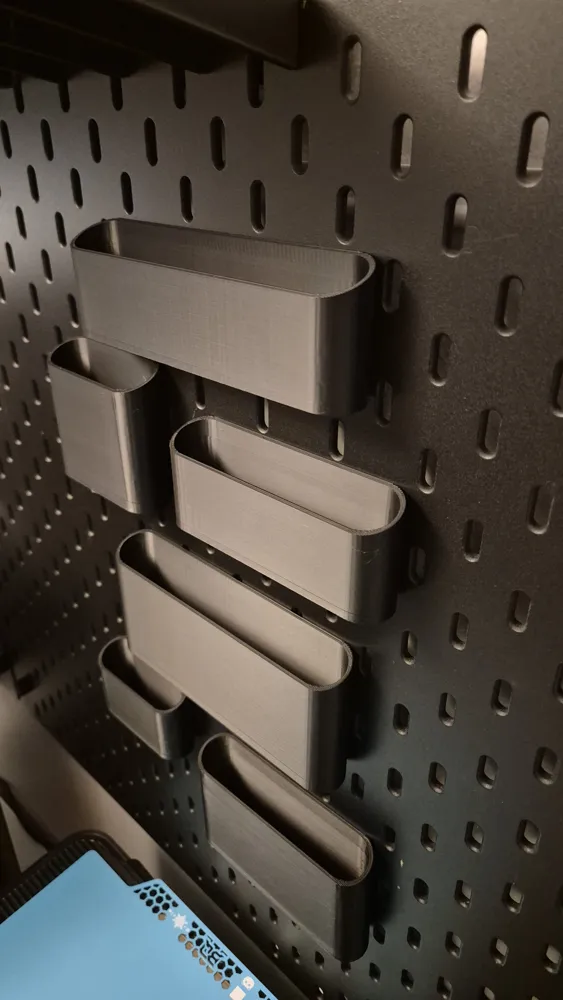 IKEA Skådis Oval Angled Bins (6 Sizes 25 mm Depth) - Free 3D Print ...