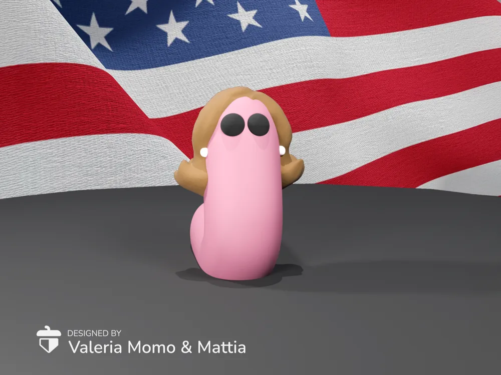 Kamala Harris, Gang of Worms Edition by Valeria Momo & Mattia - MakerWorld