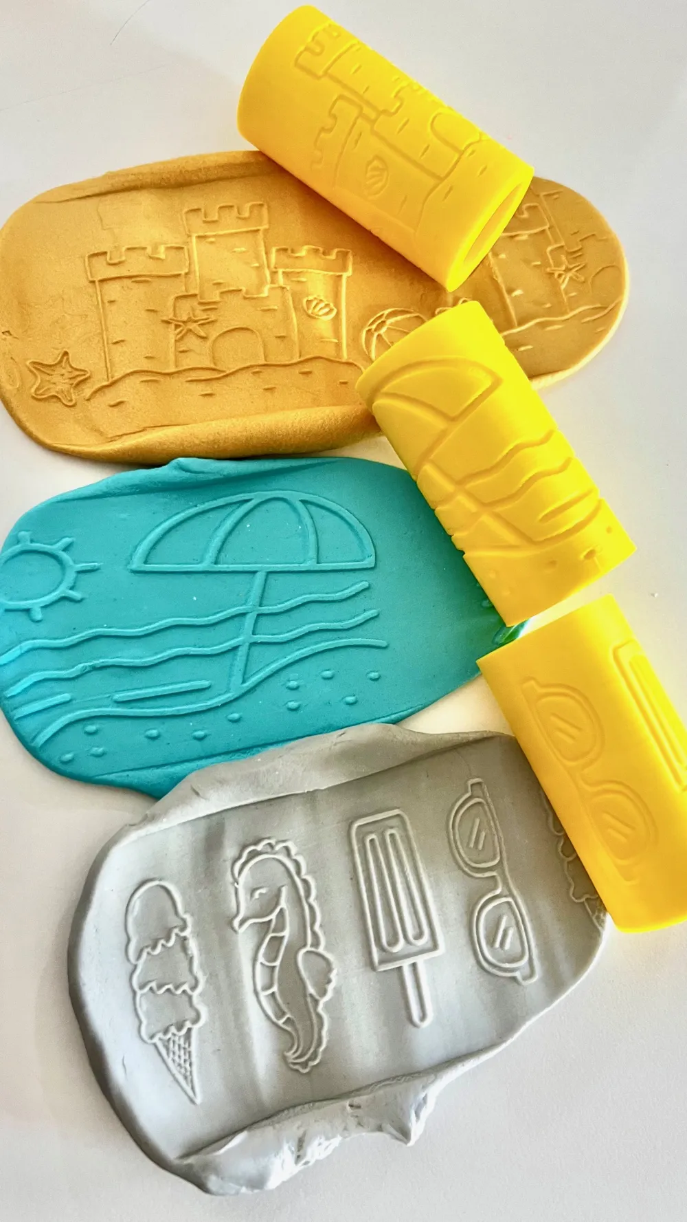 play dough roller - beach - Free 3D Print Model - MakerWorld