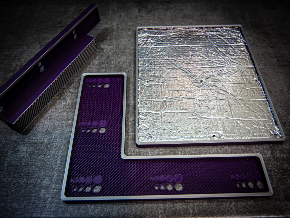 P1S Set of Soundproofing Panels - Magnetic mount - Free 3D Print Model ...