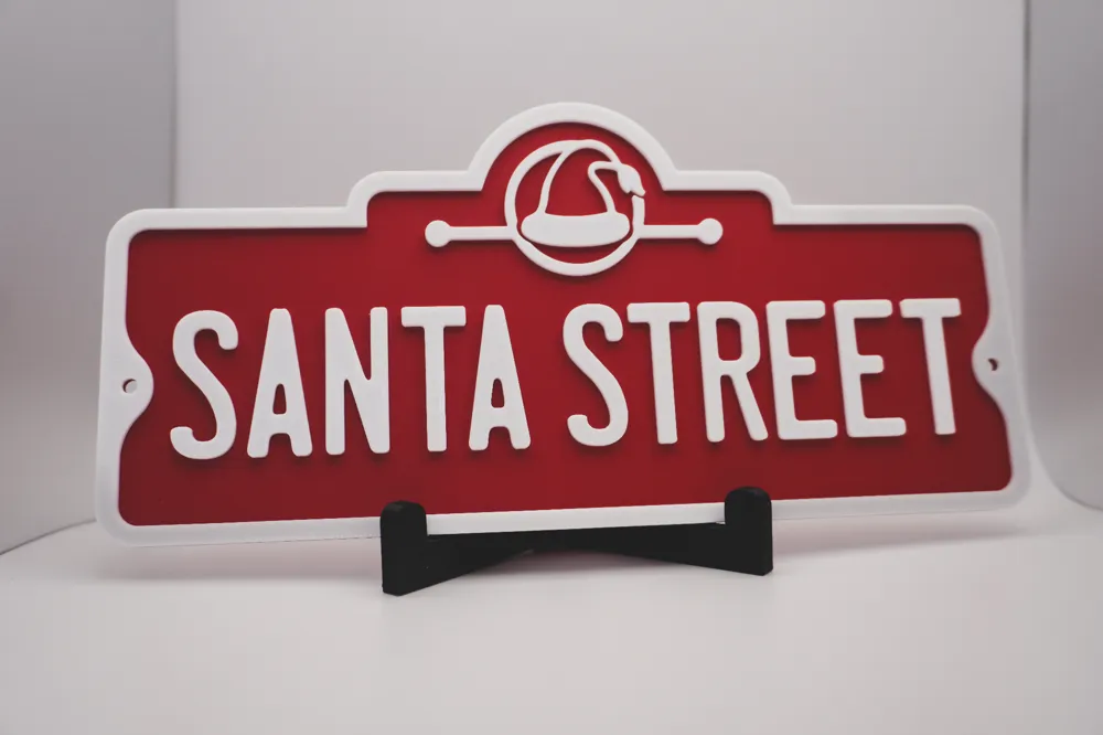 Christmas Street Signs V2- Christmas Decor by JF-699 - MakerWorld