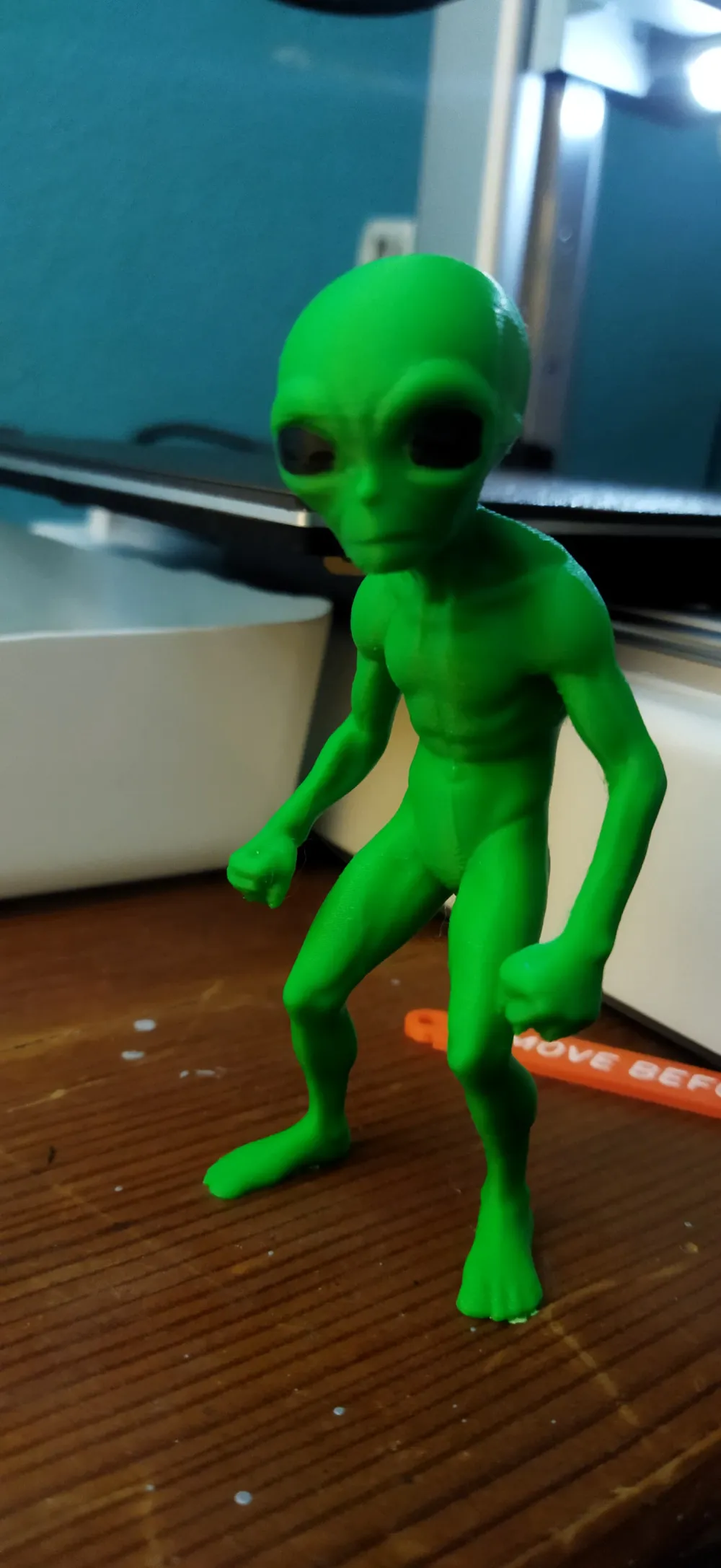 Alien Grumpy Standing Ground by MiguelJasus MakerWorld: Download Free ...