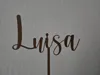 Cake Topper Luisa - Free 3D Print Model - MakerWorld